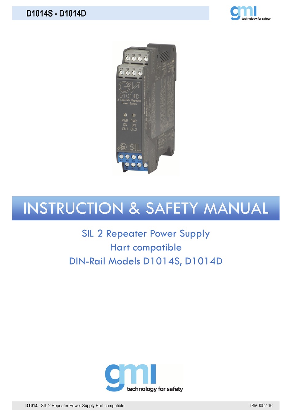 G.M. INTERNATIONAL D1014S INSTRUCTION & SAFETY MANUAL Pdf Download ...