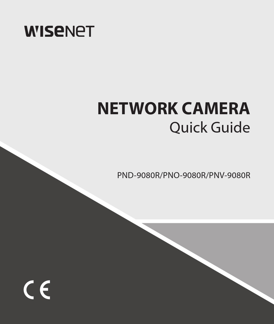 WISENET PND-9080R QUICK MANUAL Pdf Download | ManualsLib