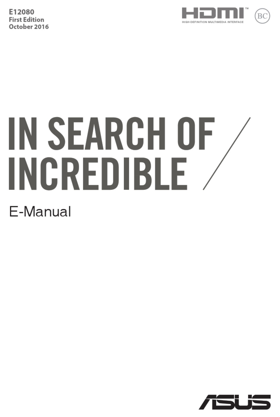 ASUS ROG STRIX GL702VS E-MANUAL Pdf Download | ManualsLib