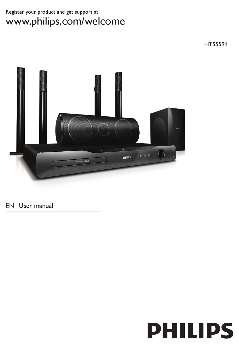 PHILIPS HTS5591 USER MANUAL Pdf Download | ManualsLib