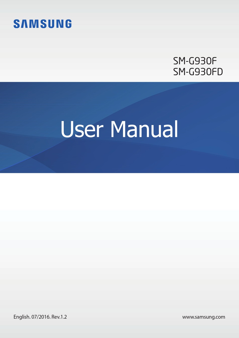 SAMSUNG SM-G930FD USER MANUAL Pdf Download | ManualsLib