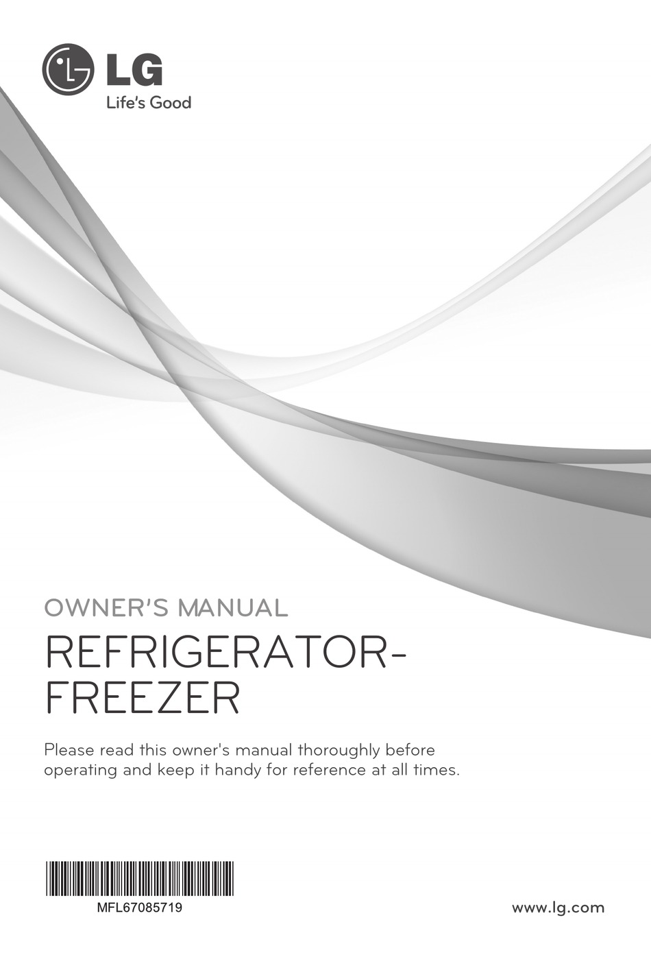 LG GR-B772GSPN OWNER'S MANUAL Pdf Download | ManualsLib