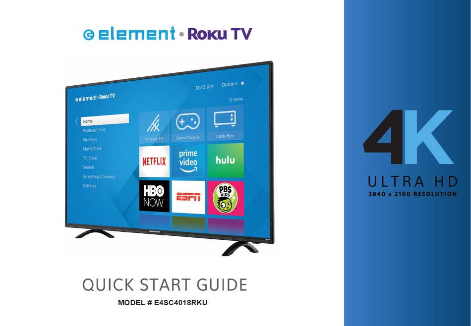 ELEMENT ROKU TV E4SC4018RKU QUICK START MANUAL Pdf Download ManualsLib element-roku-tv-e4sc4018rku-quick-start-manual-pdf-download-manualslib