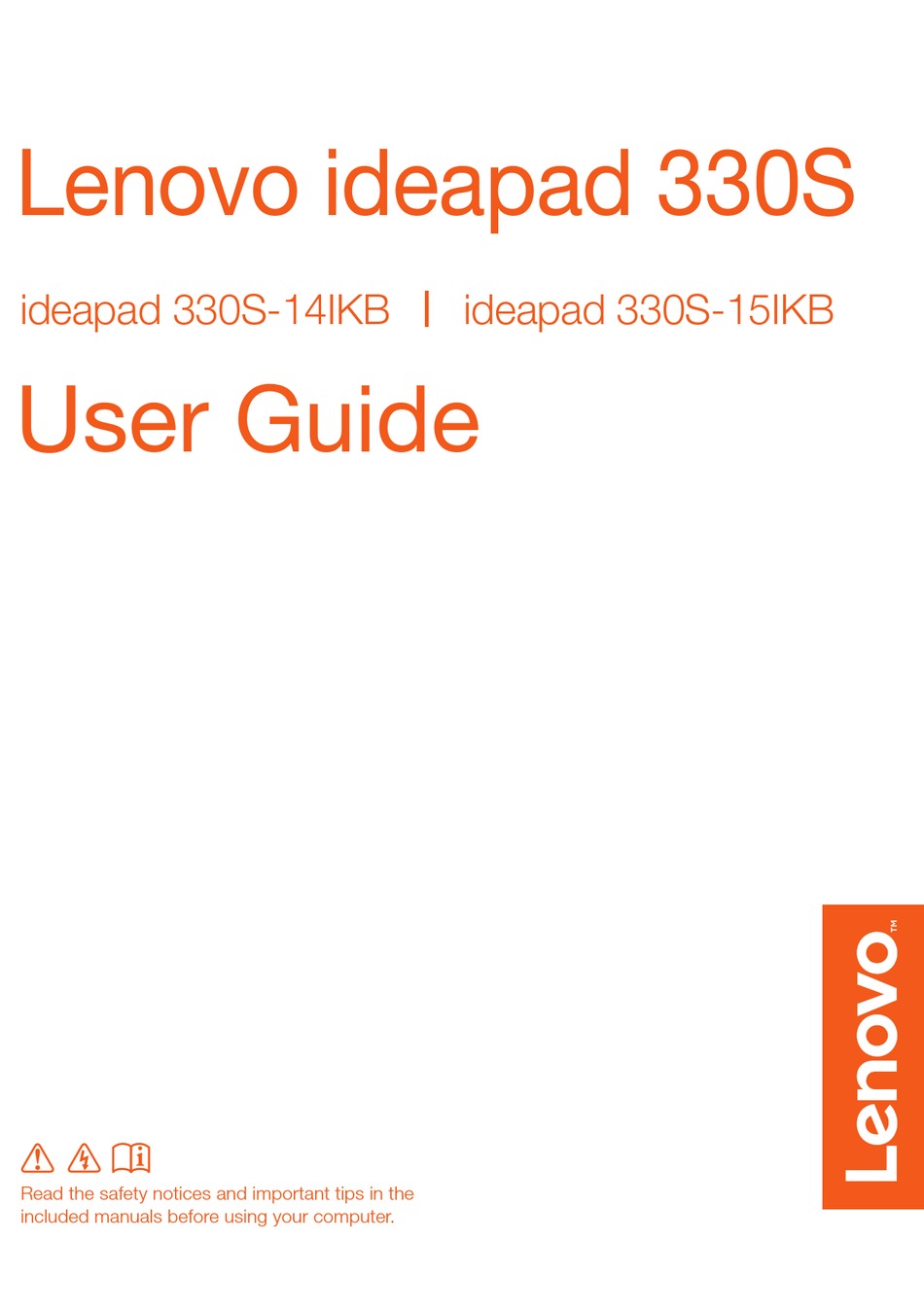 LENOVO IDEAPAD 330S USER MANUAL Pdf Download ManualsLib lenovo-ideapad-330s-user-manual-pdf-download-manualslib