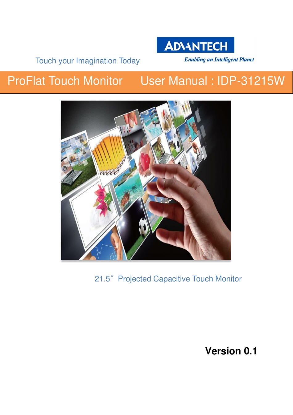 ADVANTECH PROFLAT IDP-31215W USER MANUAL Pdf Download | ManualsLib