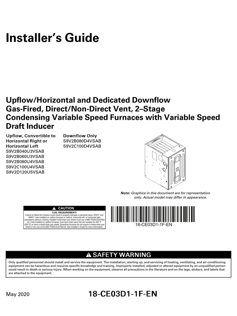 AMERICAN STANDARD S9V2B080D4VSAB INSTALLER S MANUAL Pdf Download AMERICAN STANDARD S9V2B080D4VSAB INSTALLER S MANUAL Pdf Download