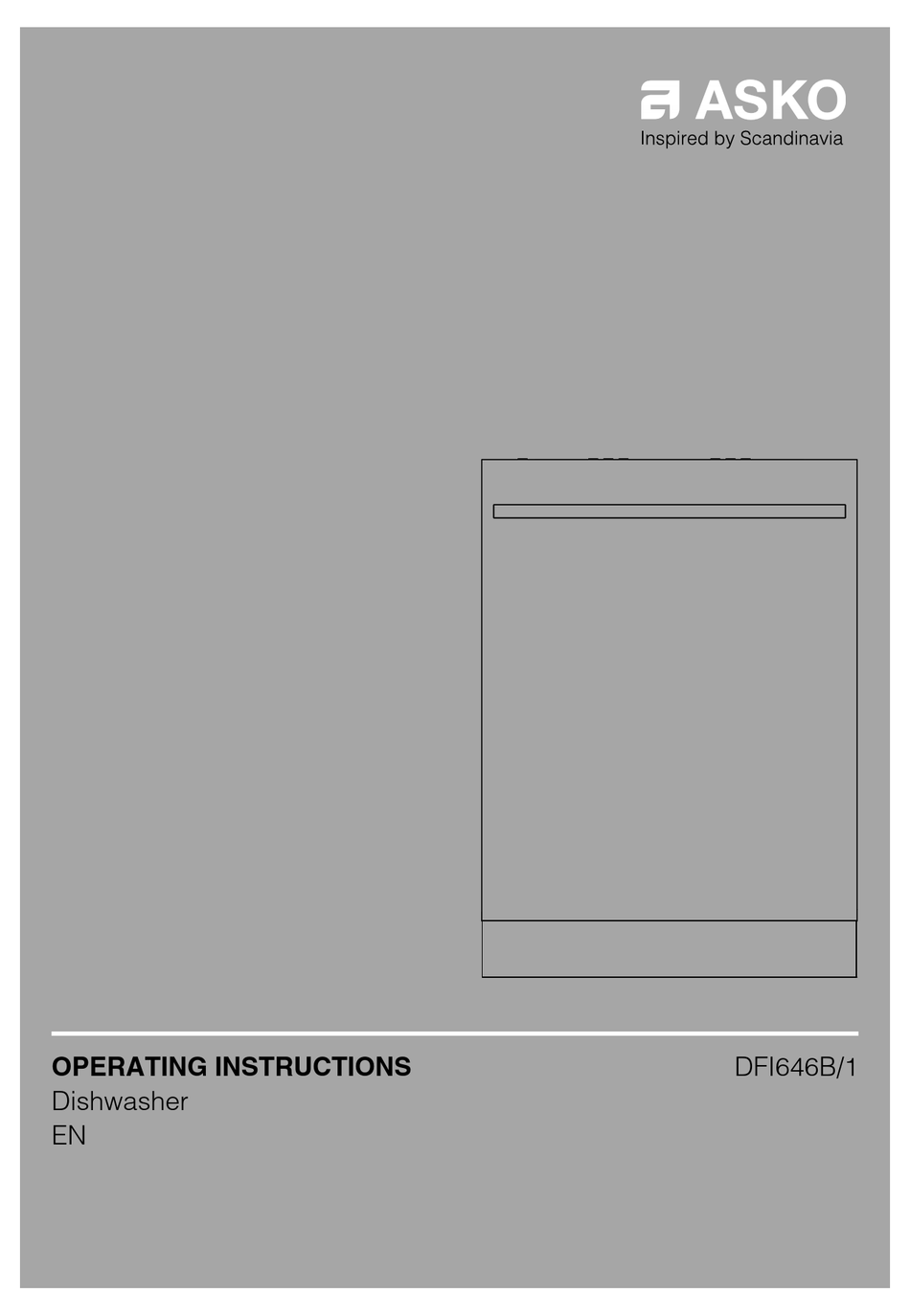 ASKO DFI646B/1 OPERATING INSTRUCTIONS MANUAL Pdf Download | ManualsLib