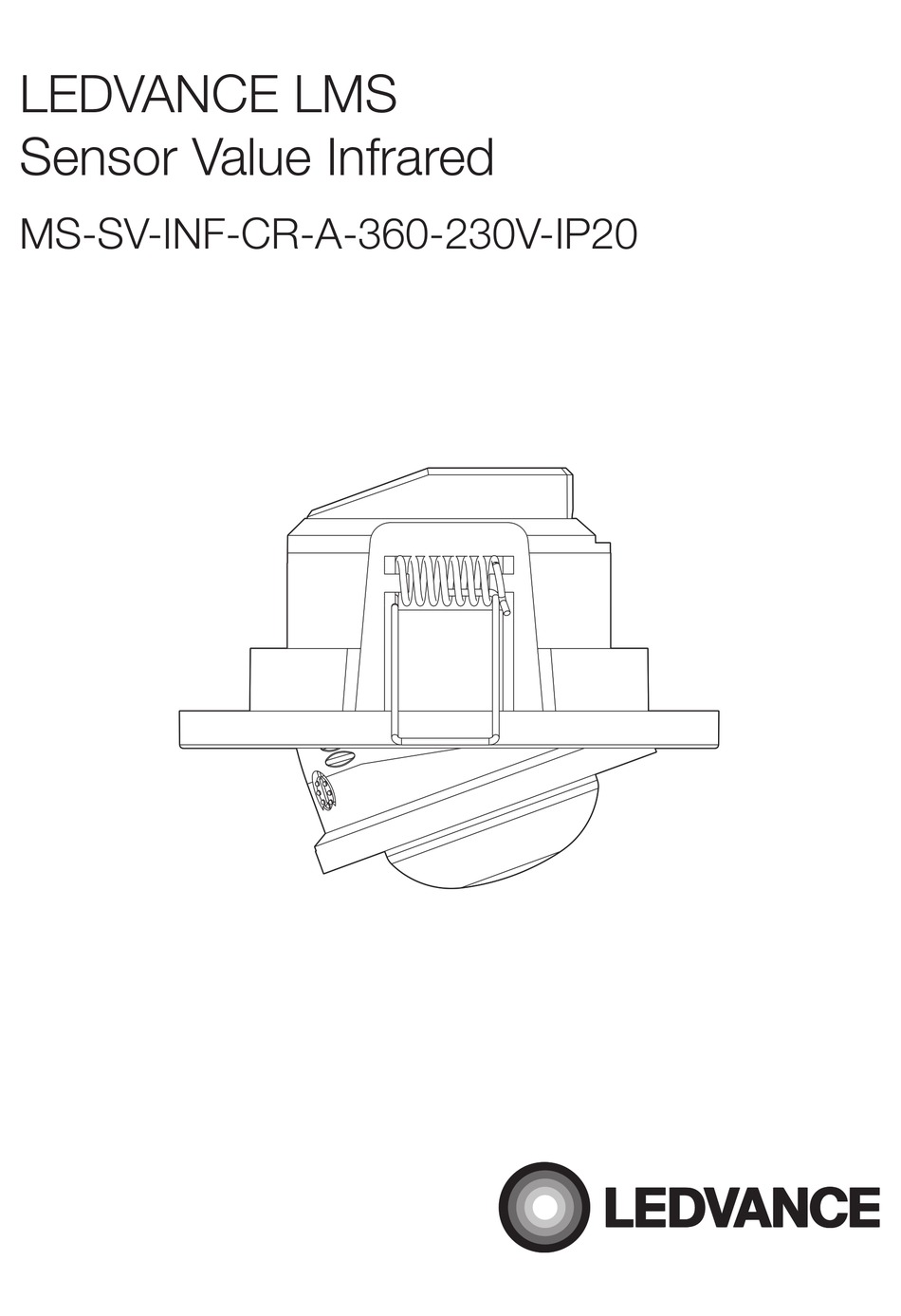 LEDVANCE MS-SV-INF-CR-A-360-230V-IP20 QUICK START MANUAL Pdf Download ...