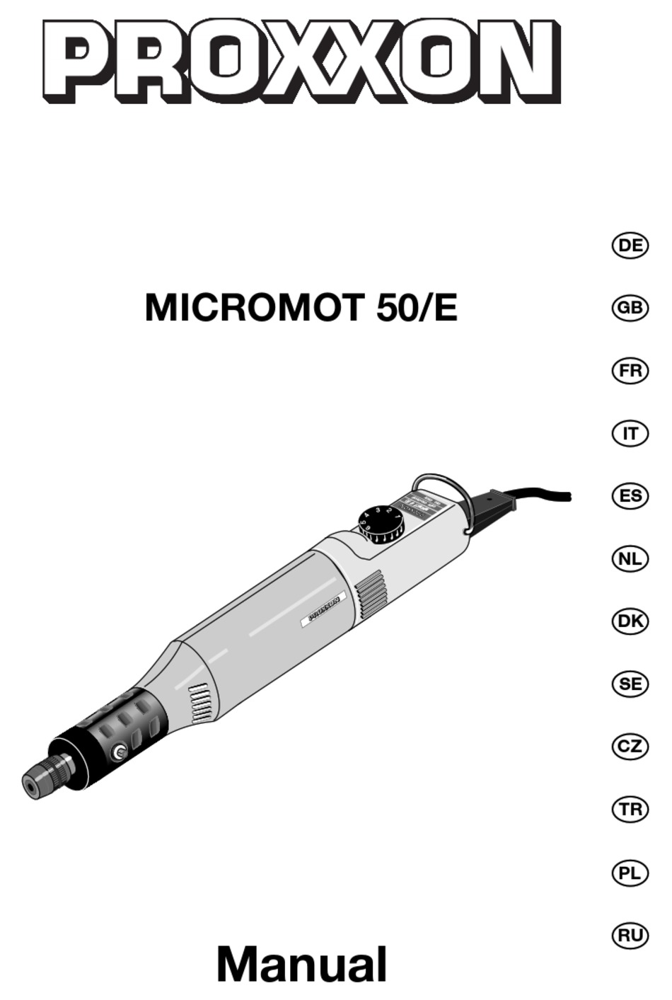 PROXXON MICROMOT 50 E MANUAL Pdf Download ManualsLib proxxon-micromot-50-e-manual-pdf-download-manualslib