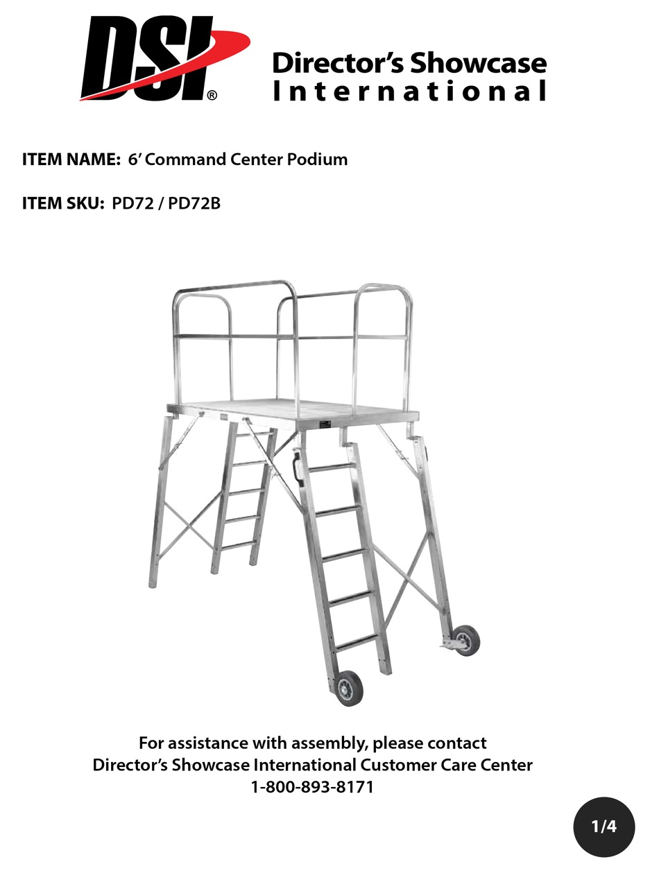DSI PD72 QUICK START MANUAL Pdf Download | ManualsLib