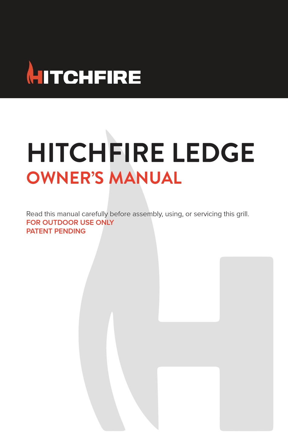HITCHFIRE LEDGE OWNER'S MANUAL Pdf Download | ManualsLib