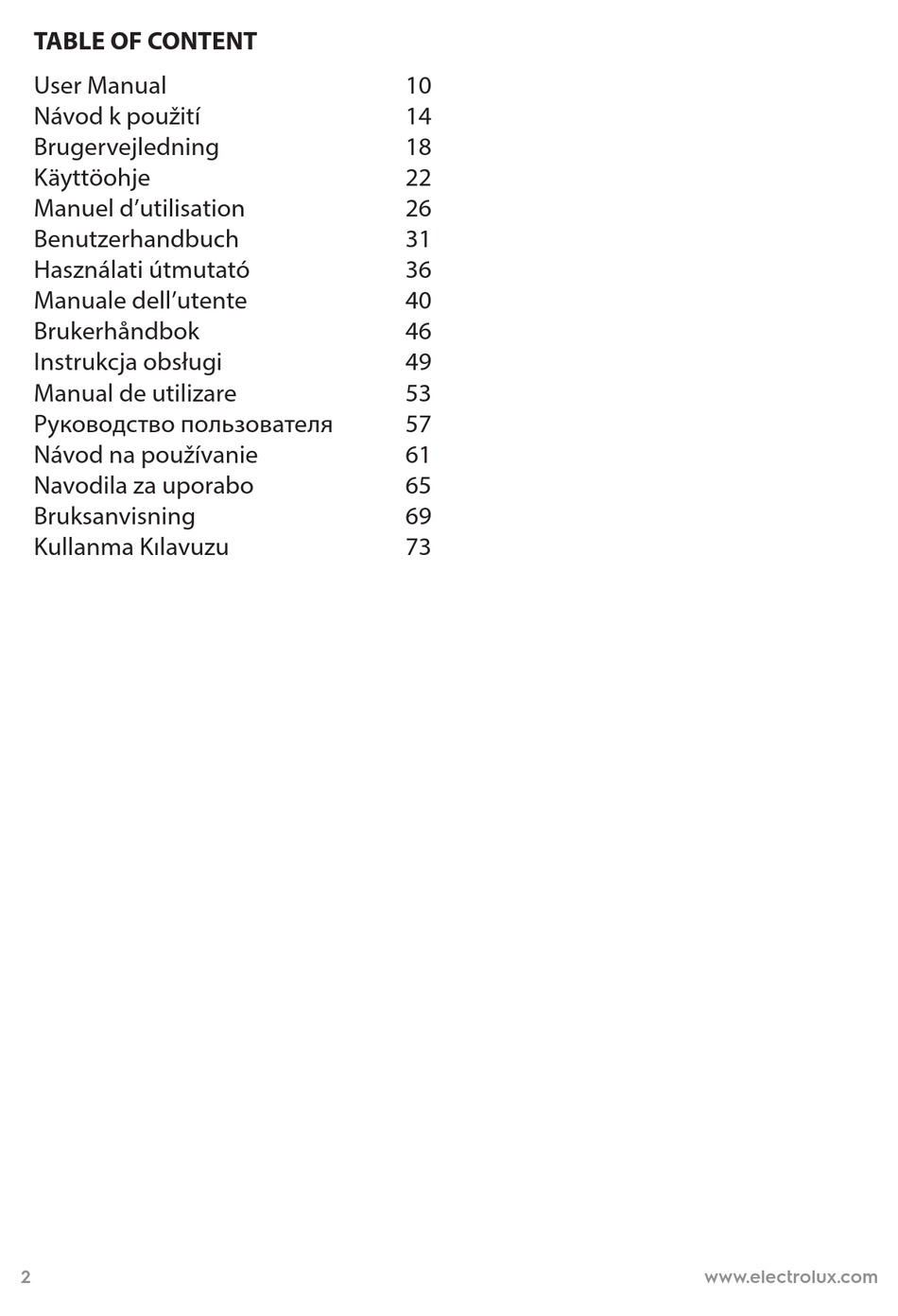 ELECTROLUX PURE A9-40 USER MANUAL Pdf Download | ManualsLib