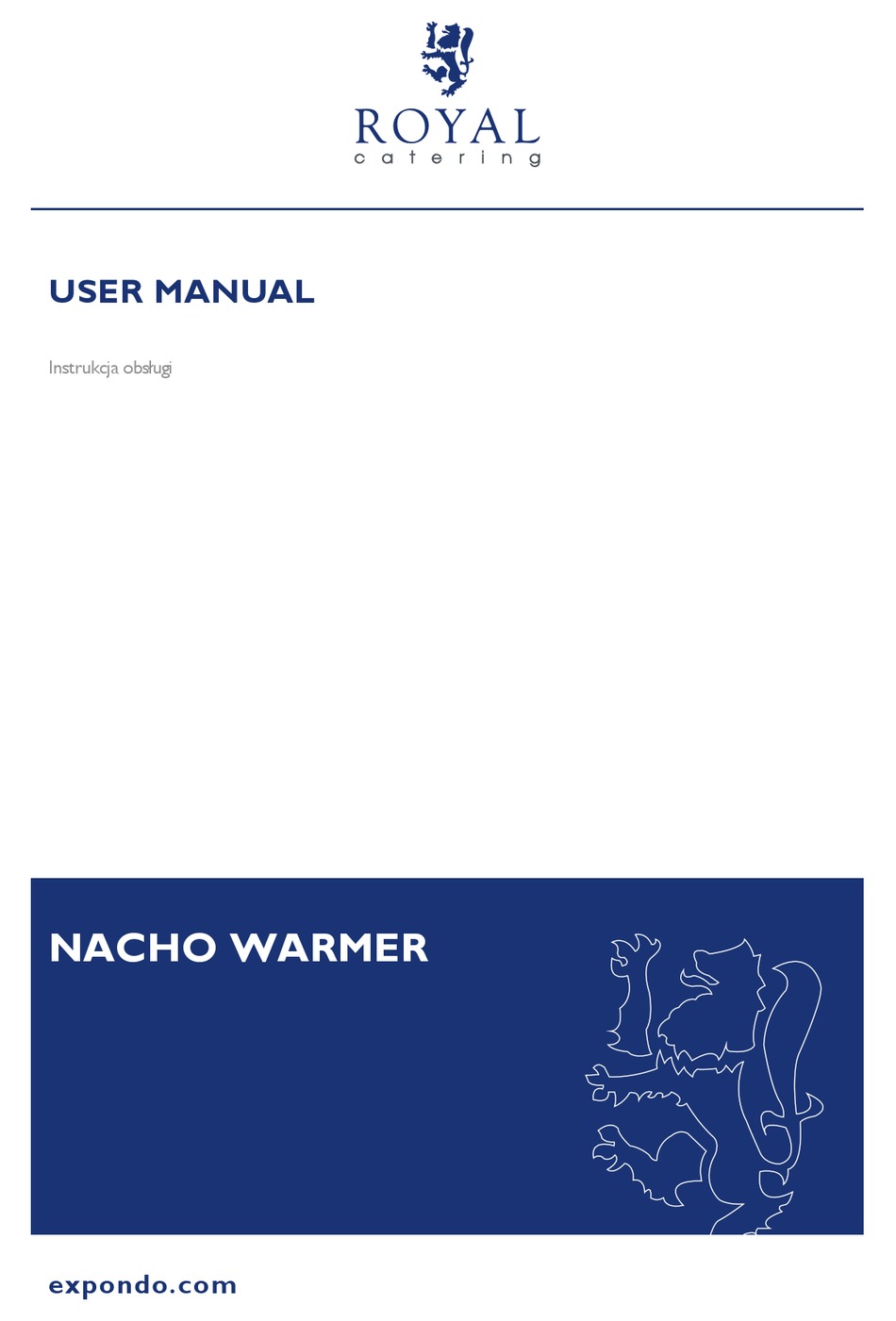 ROYAL CATERING RCNW-ND01 USER MANUAL Pdf Download | ManualsLib