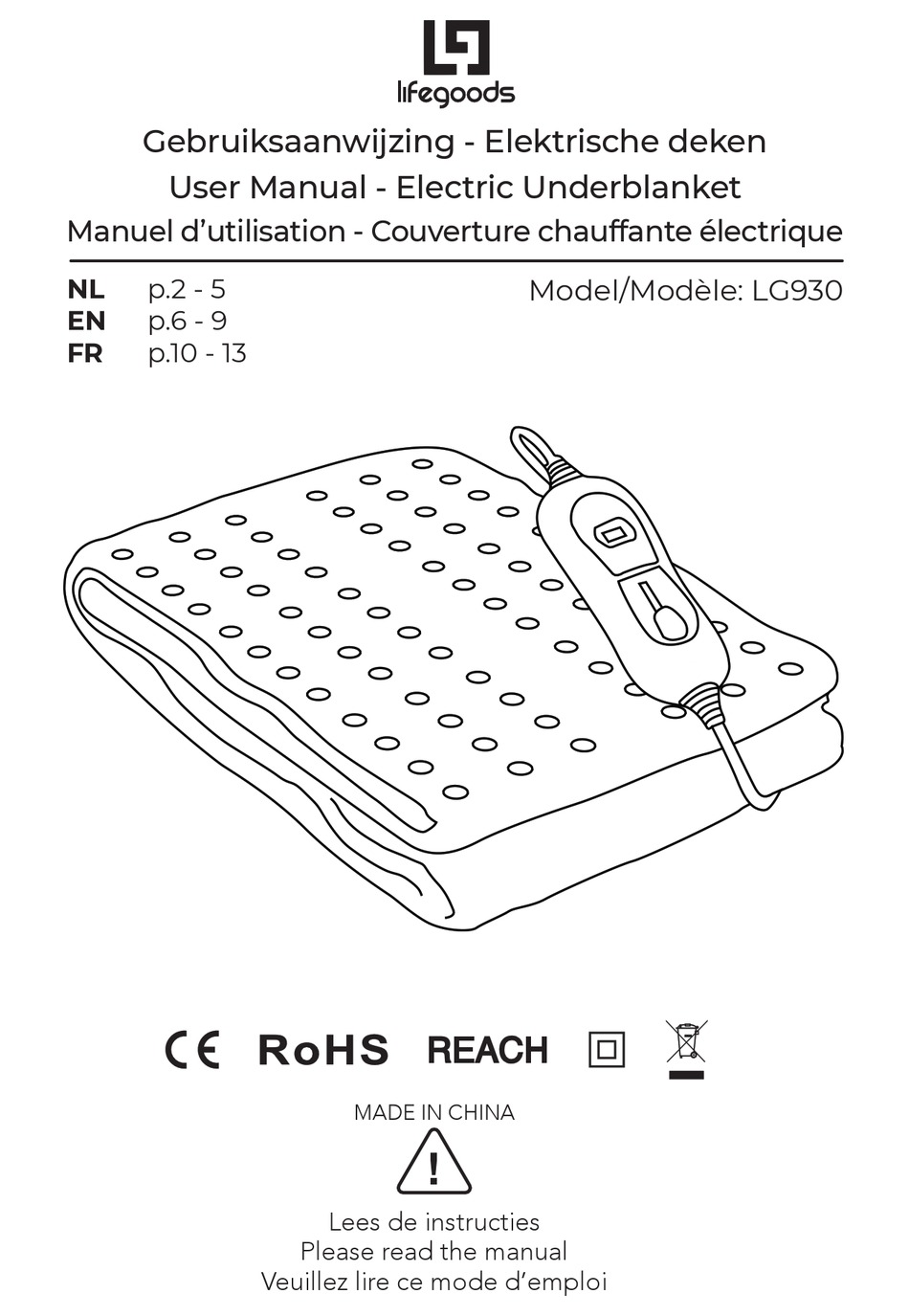LIFEGOODS LG930 USER MANUAL Pdf Download | ManualsLib