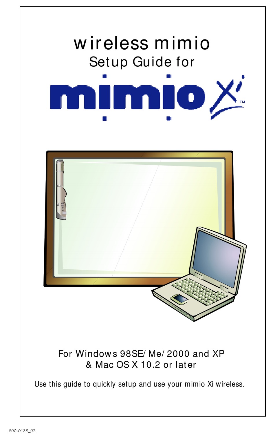 VIRTUAL INK MIMIO WIRELESS SETUP MANUAL Pdf Download | ManualsLib