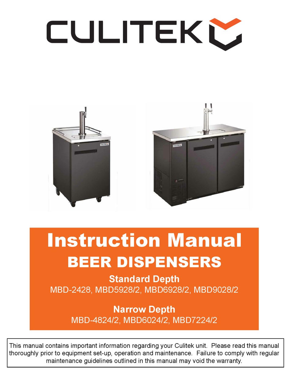 CULITEK MBD 2428 INSTRUCTION MANUAL Pdf Download ManualsLib