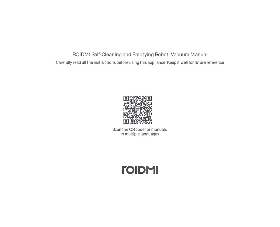 ROIDMI SDJ06RM MANUAL Pdf Download | ManualsLib
