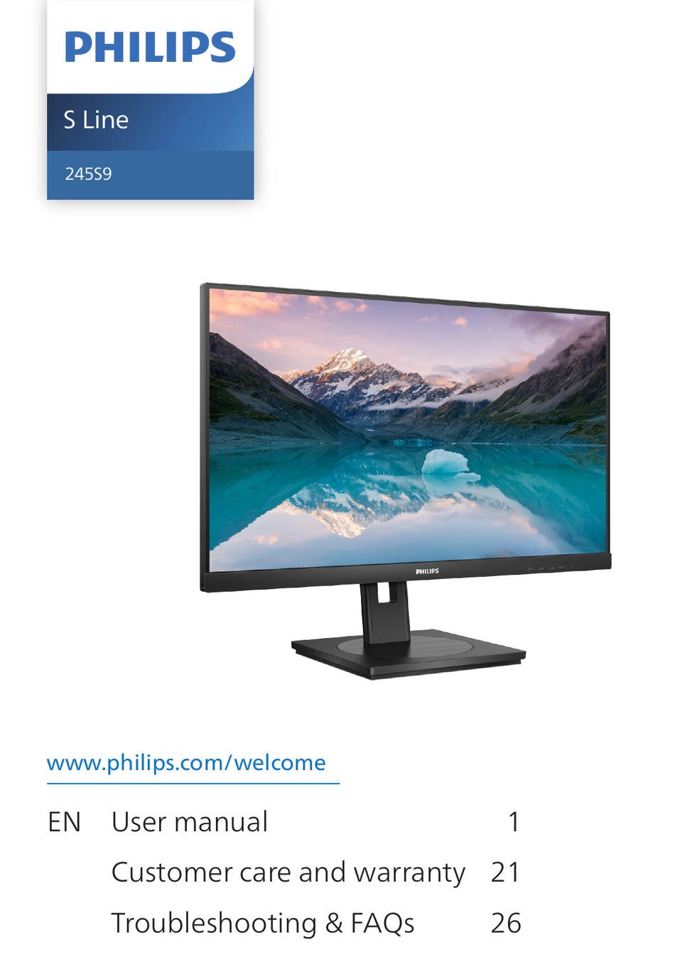 PHILIPS 245S9 MANUAL Pdf Download | ManualsLib