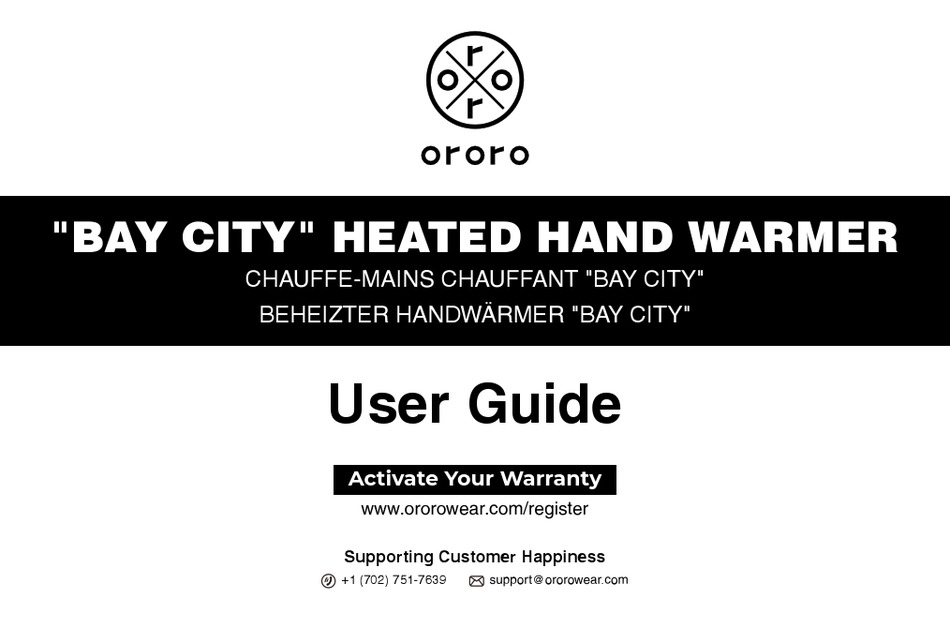 ORORO BAY CITY USER MANUAL Pdf Download | ManualsLib