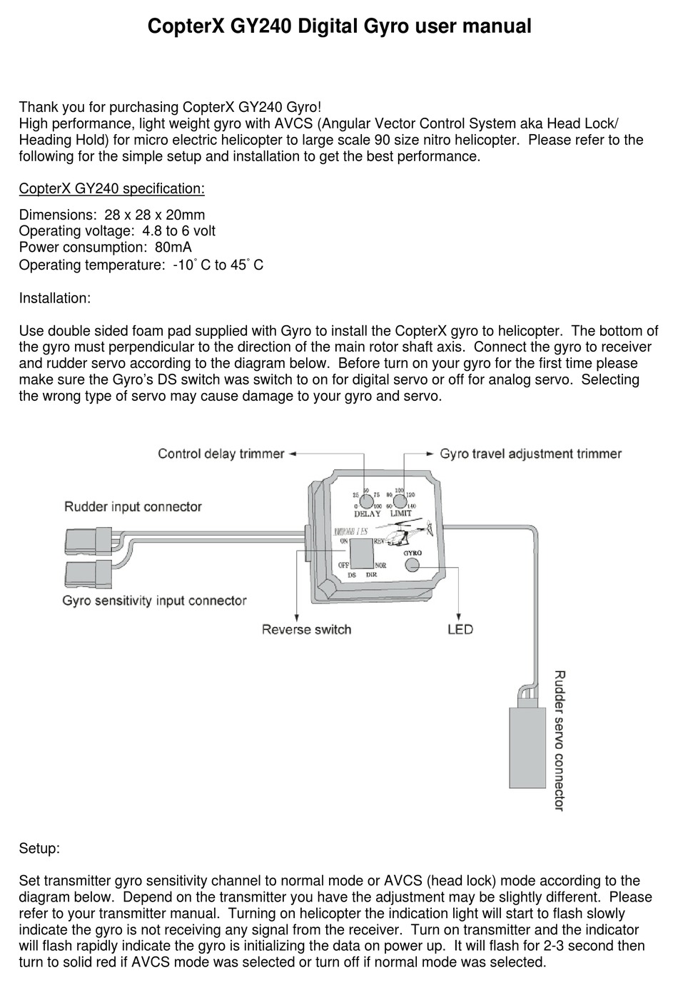 COPTERX GY240 DIGITAL GYRO USER MANUAL Pdf Download ManualsLib copterx-gy240-digital-gyro-user-manual-pdf-download-manualslib
