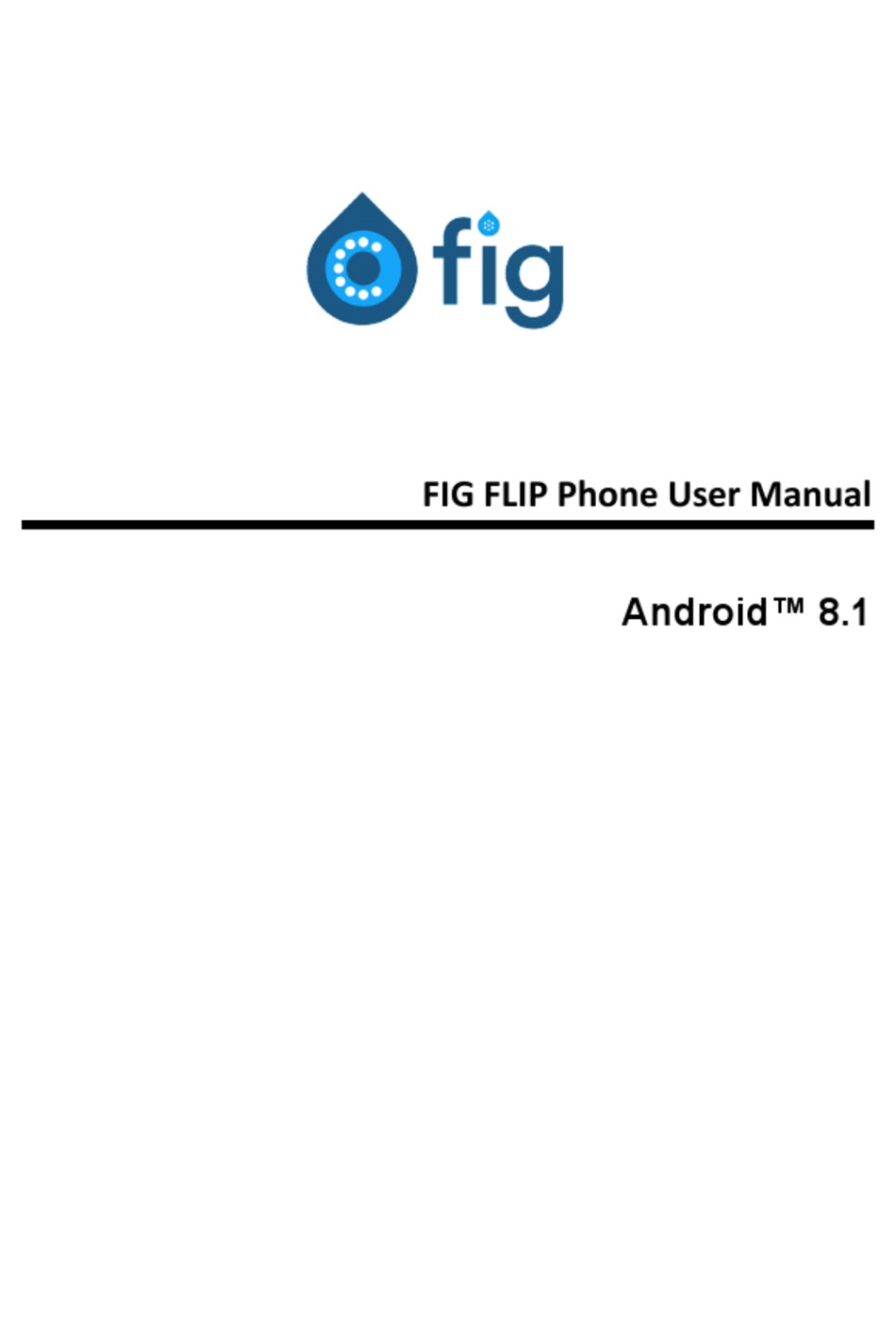 KOSHER FIG FLIP USER MANUAL Pdf Download | ManualsLib
