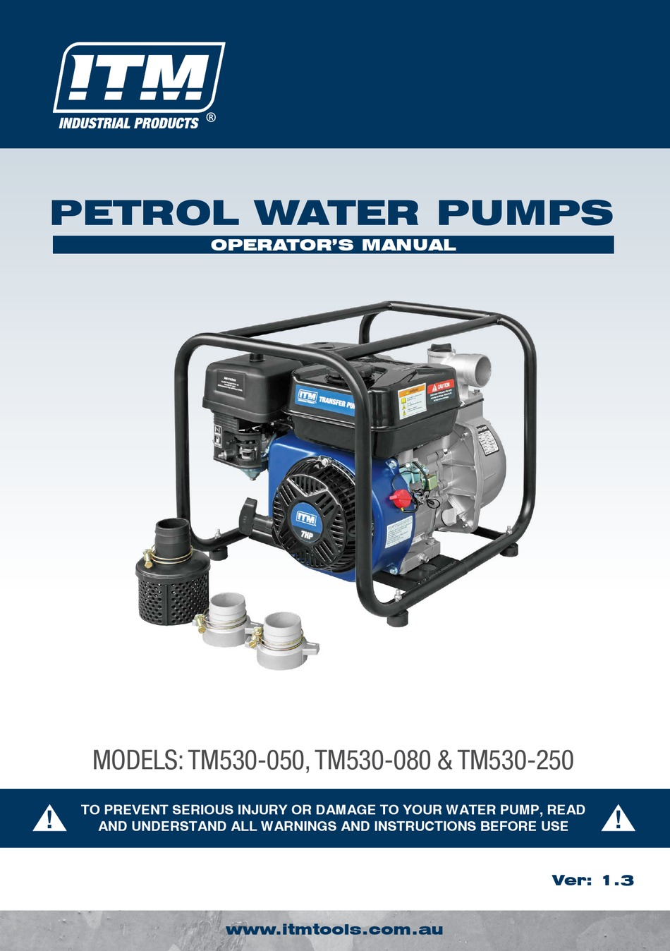 ITM TM530-050 OPERATOR'S MANUAL Pdf Download | ManualsLib