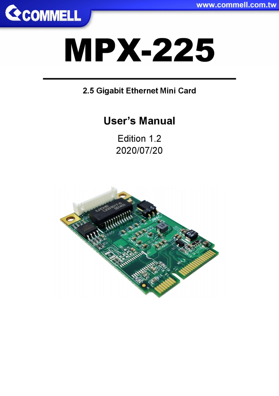COMMELL MPX-225 USER MANUAL Pdf Download | ManualsLib
