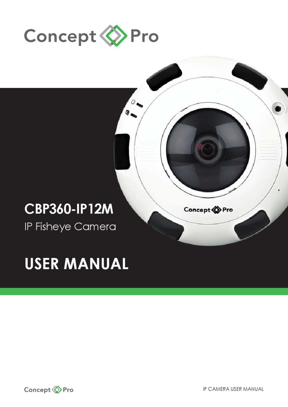 CONCEPT PRO CBP360-IP12M USER MANUAL Pdf Download | ManualsLib