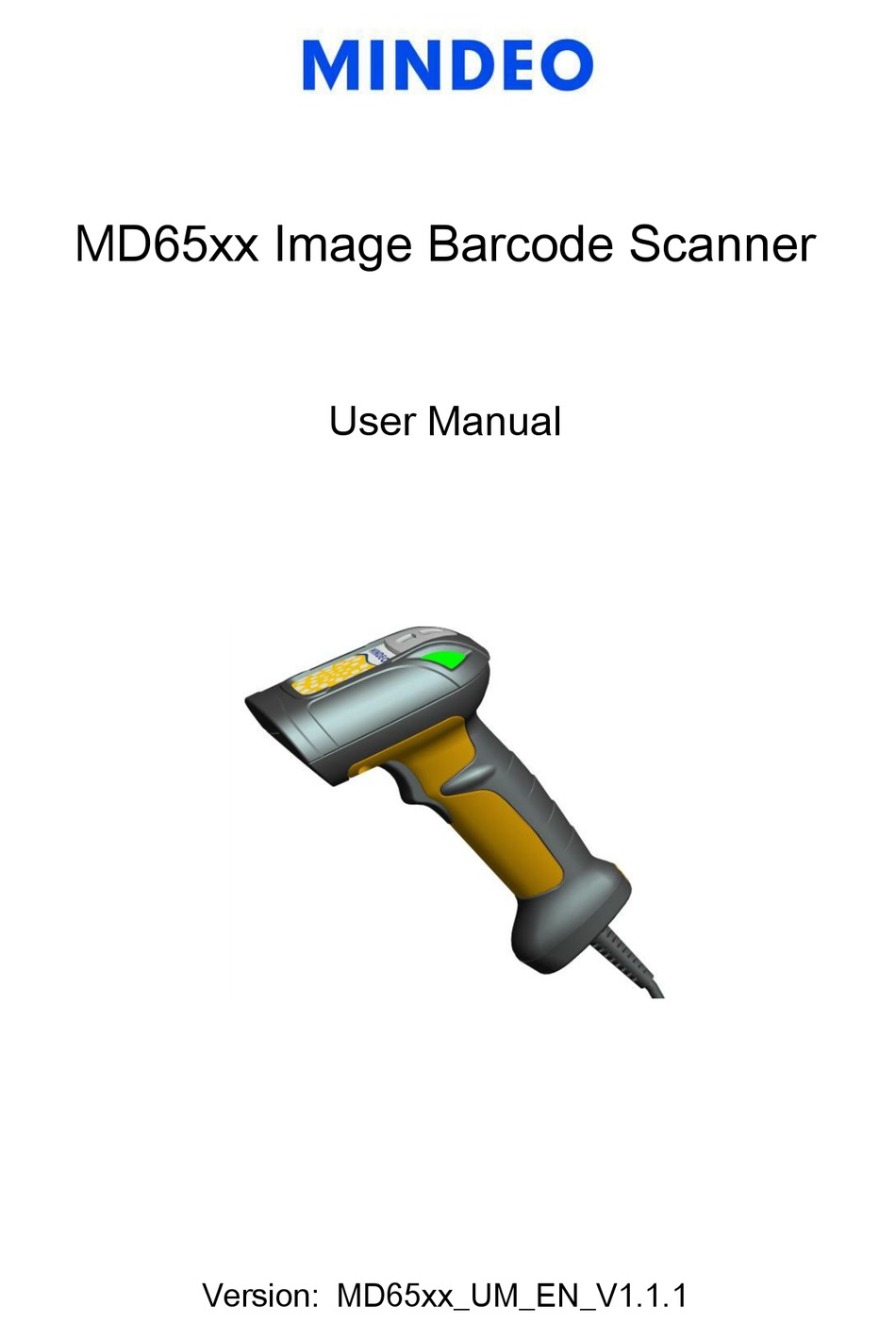 MINDEO MD65 SERIES USER MANUAL Pdf Download | ManualsLib