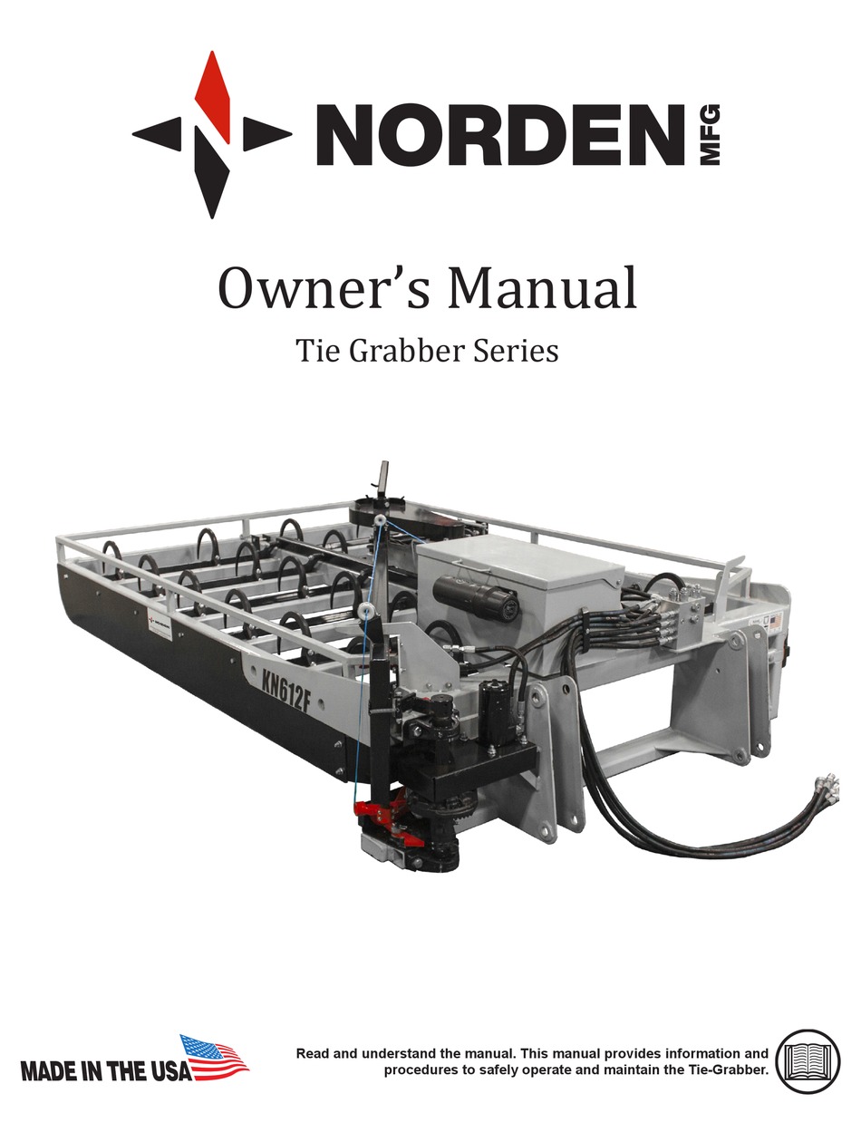 Norden Tie Grabber Series Owners Manual Pdf Download Manualslib