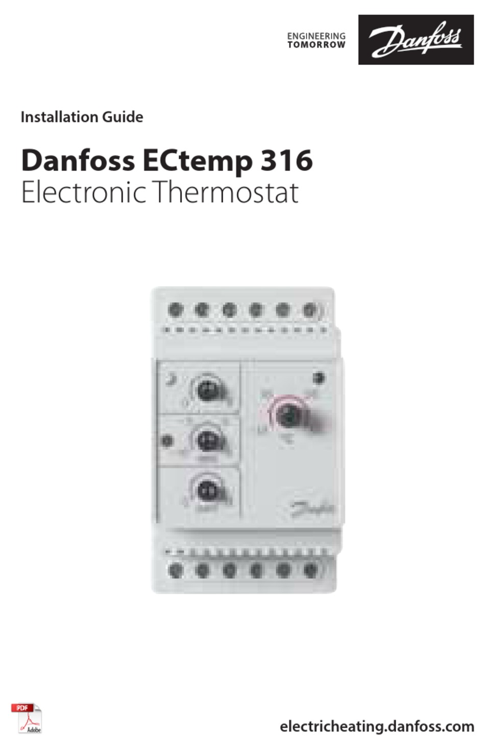 DANFOSS ECTEMP 316 INSTALLATION MANUAL Pdf Download | ManualsLib