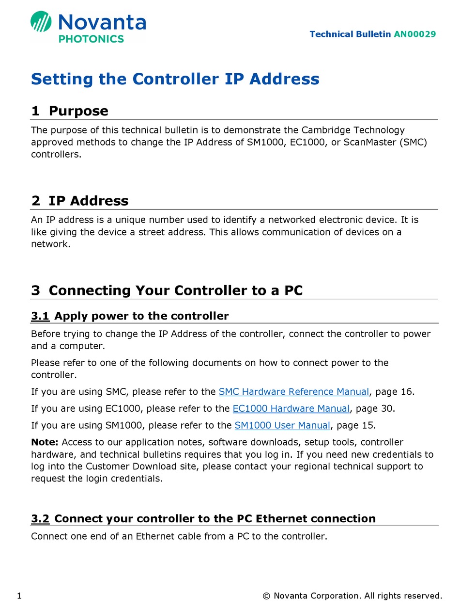 CAMBRIDGE TECHNOLOGY SCANMASTER TECHNICAL BULLETIN Pdf Download ...