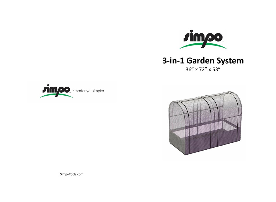 SIMPO GDN3672 QUICK START MANUAL Pdf Download | ManualsLib