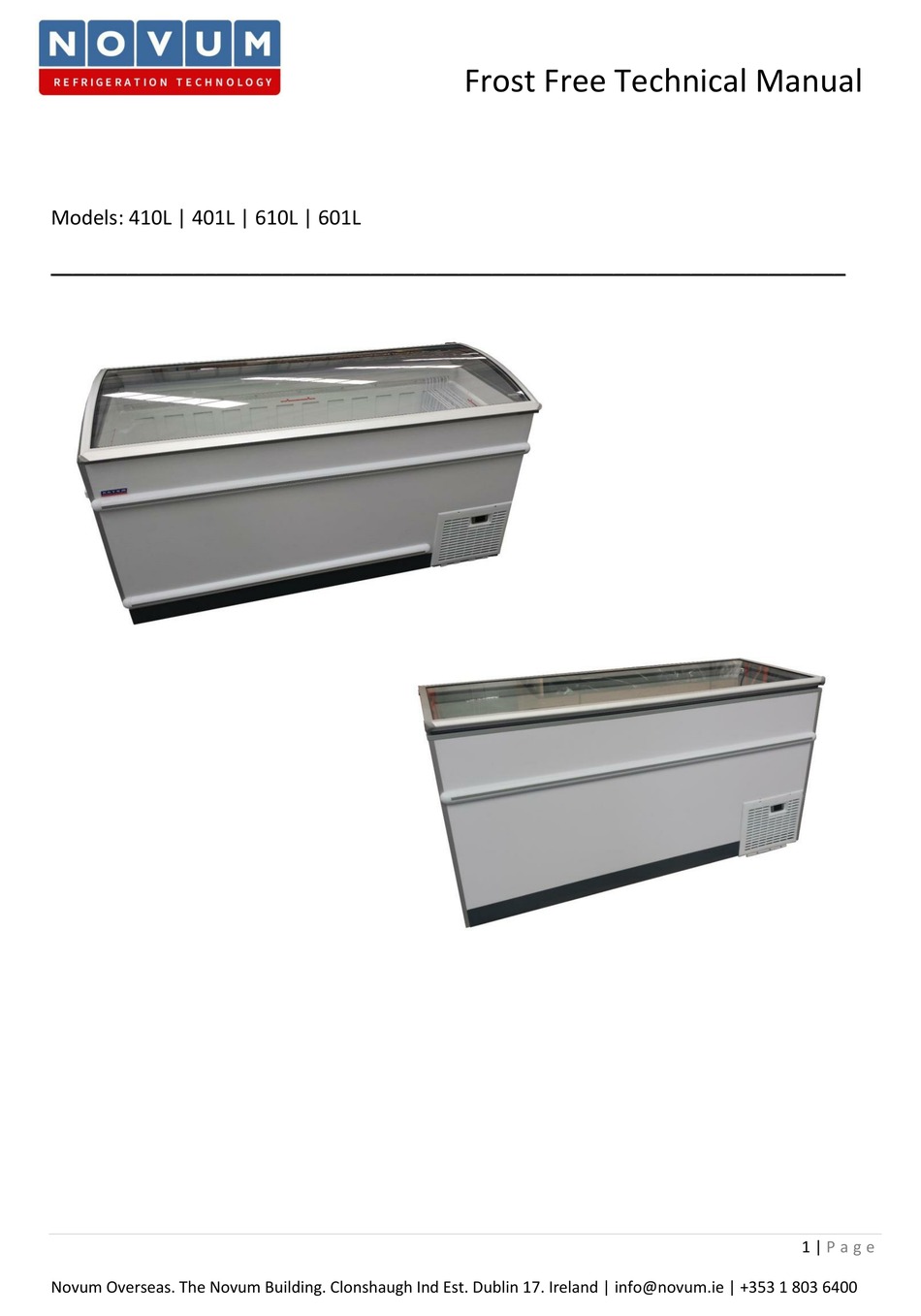 NOVUM 410L TECHNICAL MANUAL Pdf Download | ManualsLib