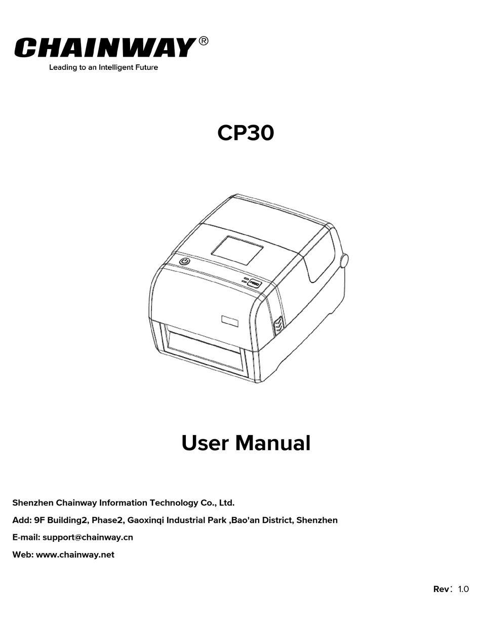 CHAINWAY CP30 USER MANUAL Pdf Download | ManualsLib CHAINWAY CP30 USER MANUAL Pdf Download | ManualsLib