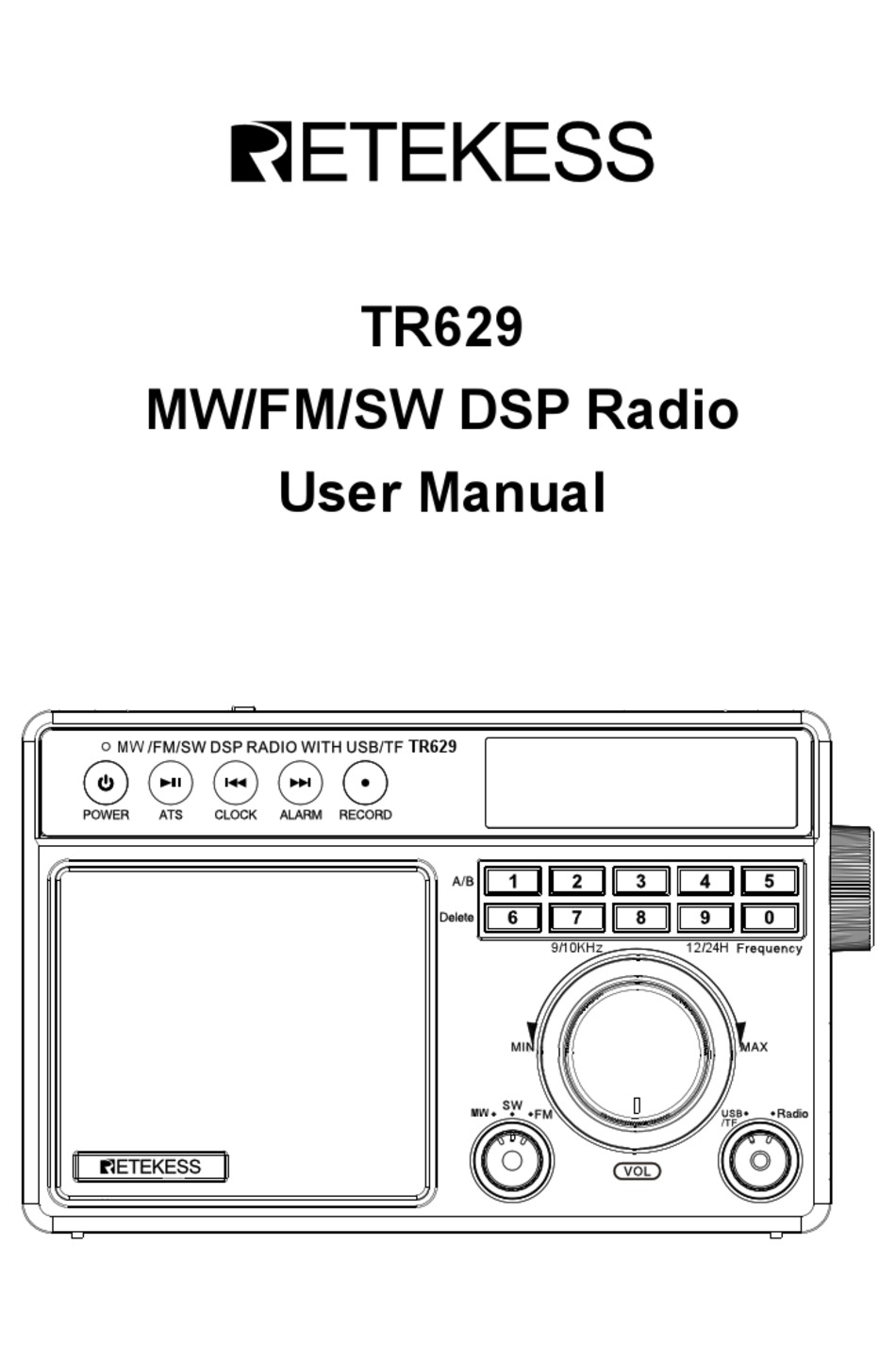 RETEKESS TR629 USER MANUAL Pdf Download | ManualsLib