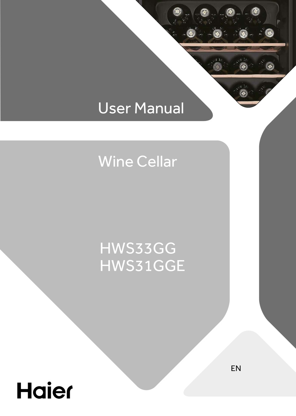 HAIER HWS33GG USER MANUAL Pdf Download | ManualsLib