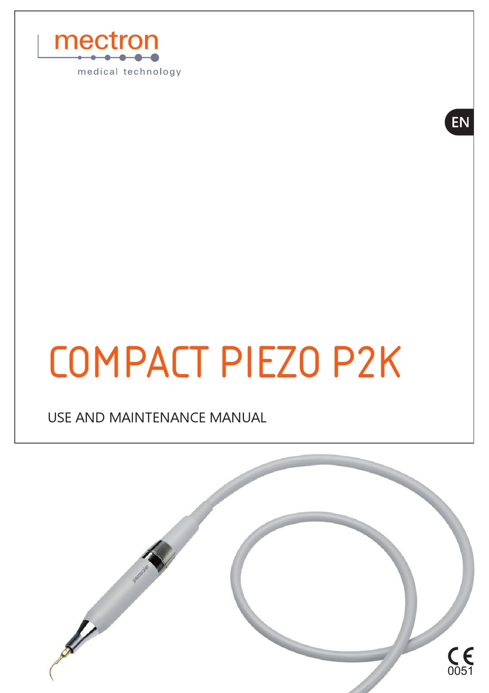 MECTRON COMPACT PIEZO P2K USE AND MAINTENANCE MANUAL Pdf Download ...