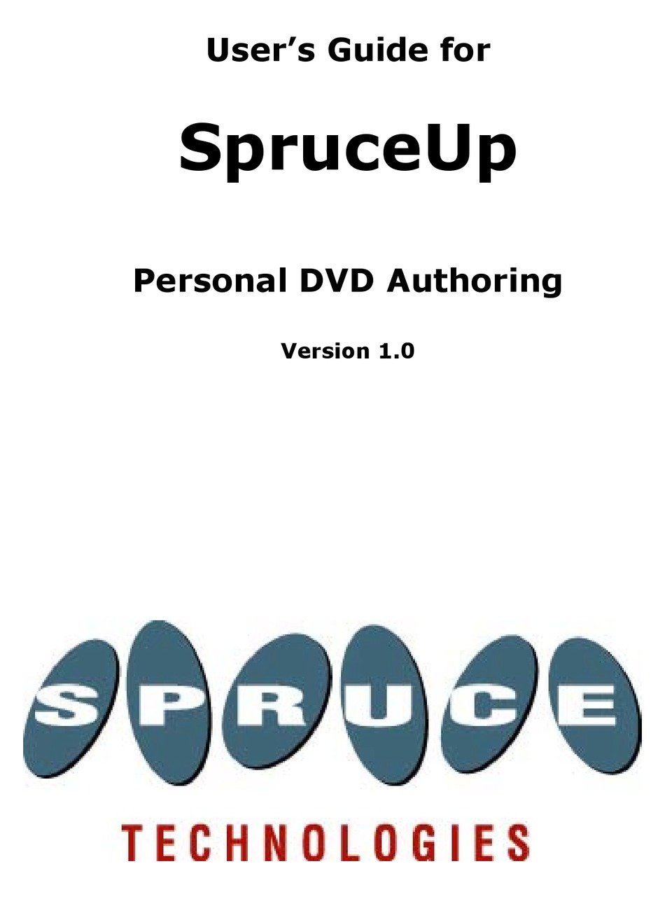 SPRUCE 1.0 USER MANUAL Pdf Download | ManualsLib