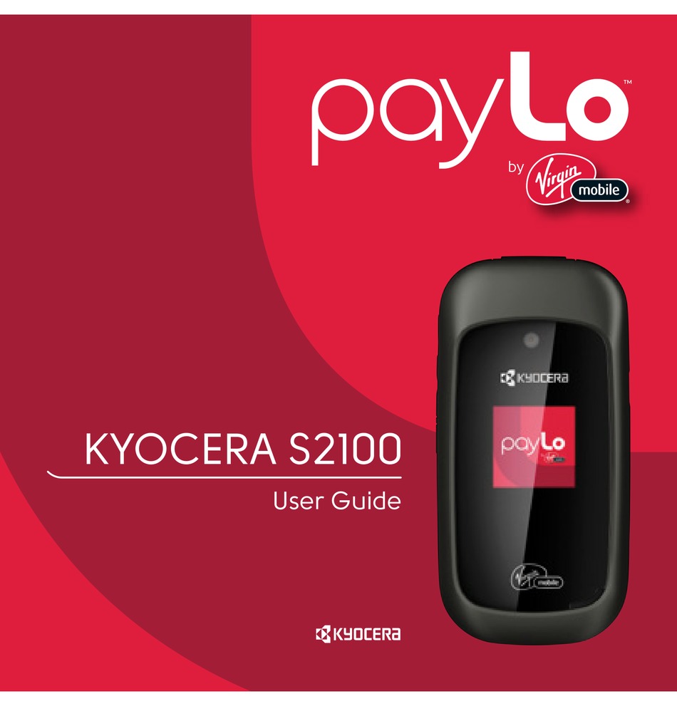 KYOCERA S2100 CELL PHONE USER MANUAL | ManualsLib