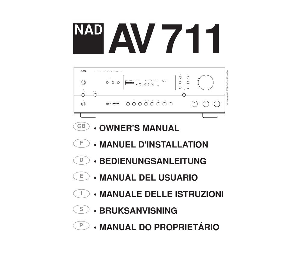 NAD 711 STEREO RECEIVER OWNER S MANUAL ManualsLib nad-711-stereo-receiver-owner-s-manual-manualslib