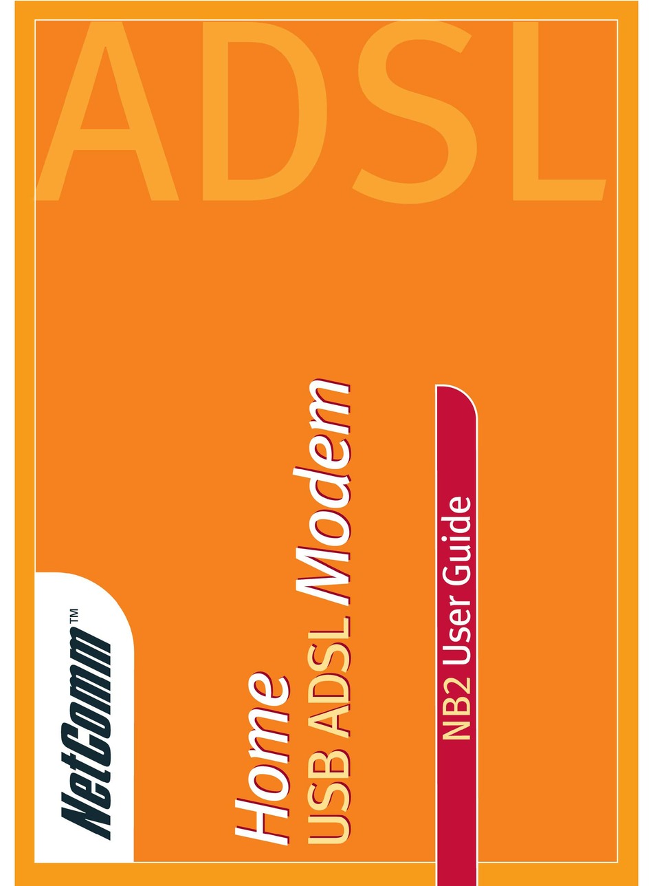 NETCOMM NB2 MODEM USER MANUAL | ManualsLib