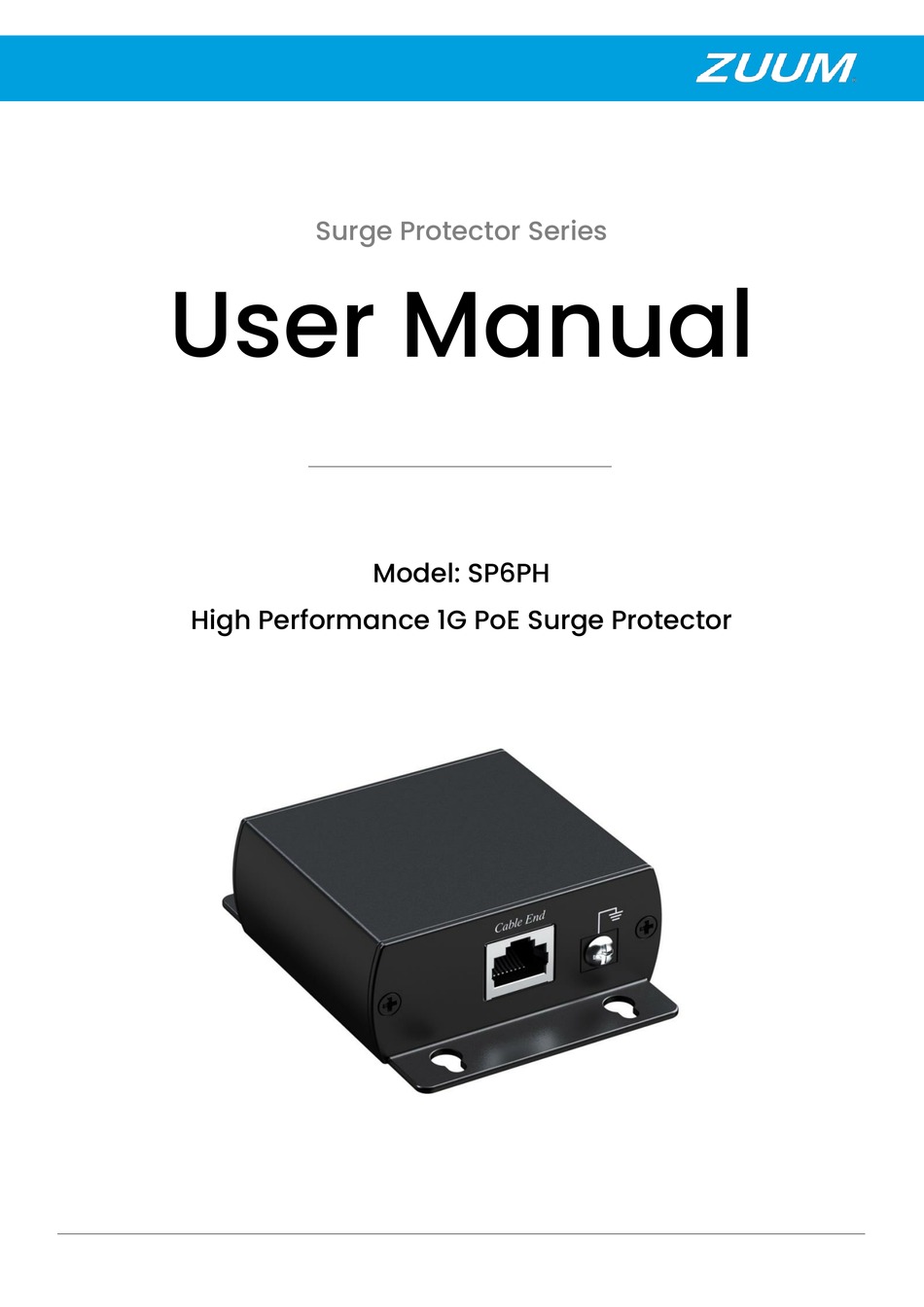 ZUUM SP6PH USER MANUAL Pdf Download | ManualsLib