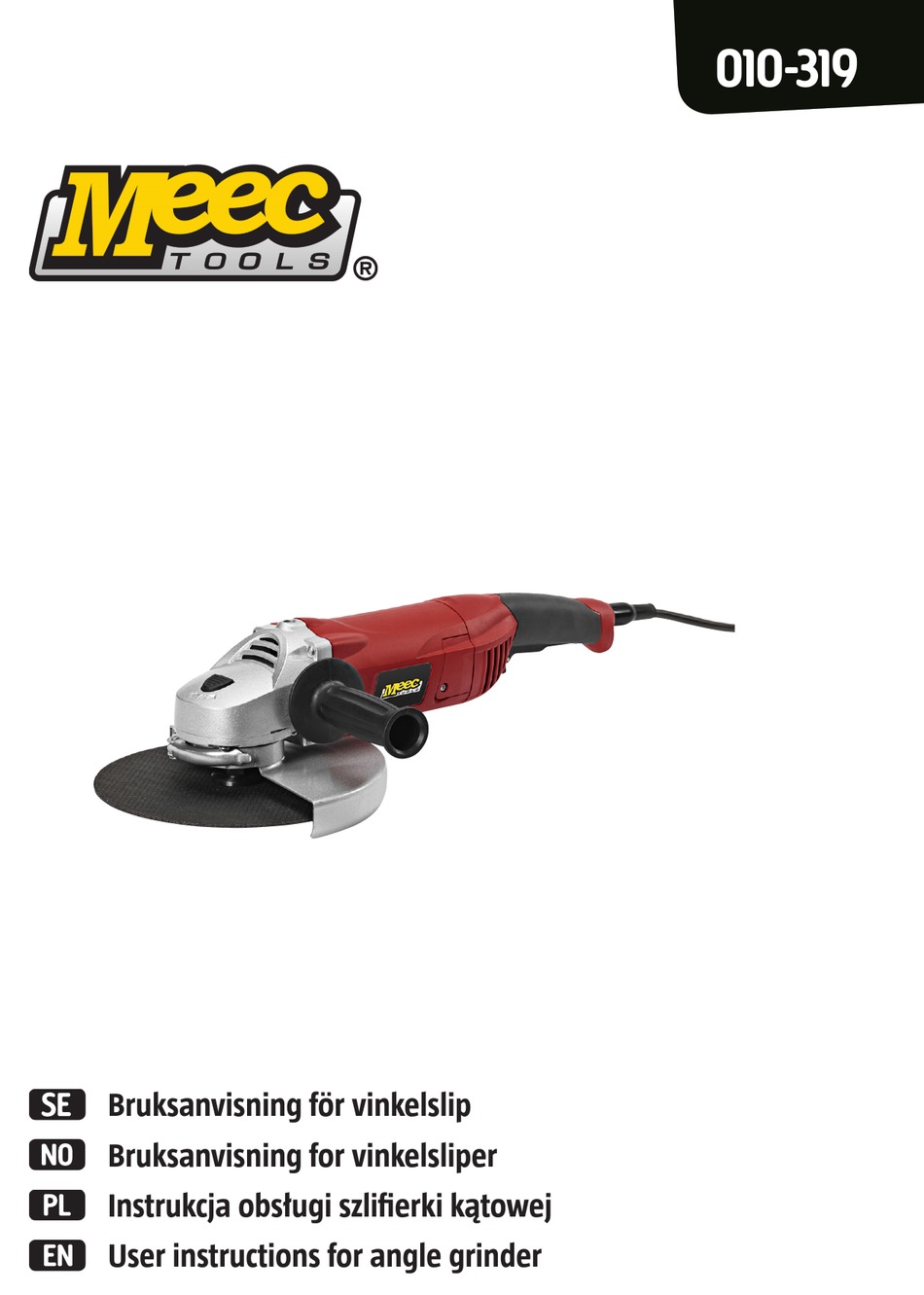MEEC TOOLS 010-319 USER INSTRUCTIONS Pdf Download | ManualsLib