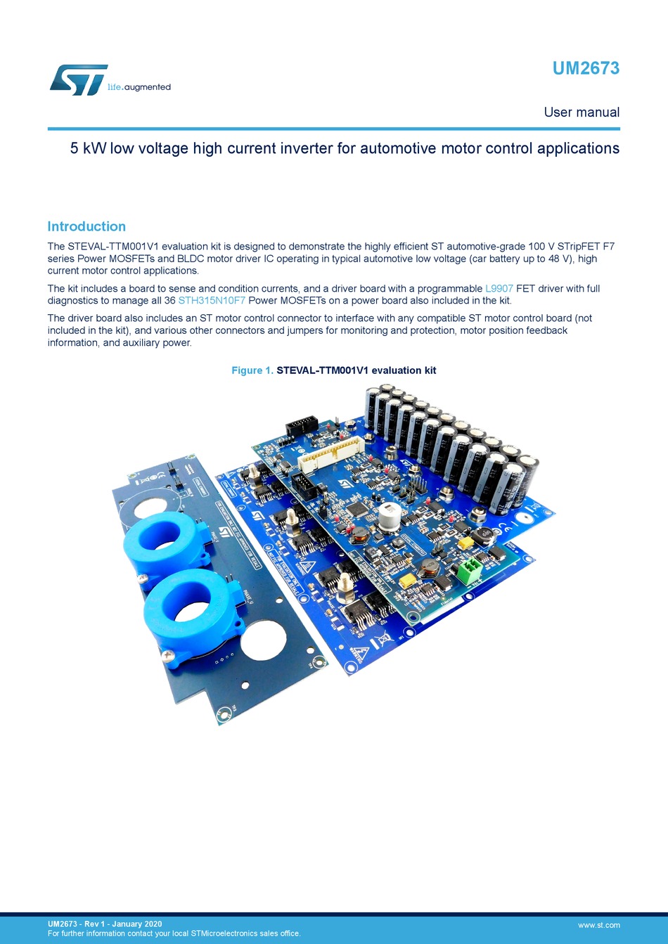 ST STEVAL-TTM001V1 USER MANUAL Pdf Download | ManualsLib