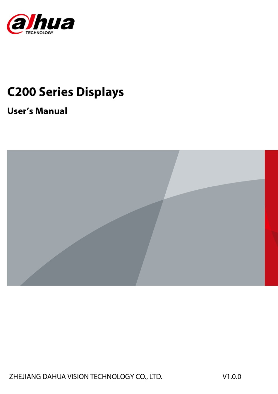 DAHUA C200 SERIES USER MANUAL Pdf Download | ManualsLib