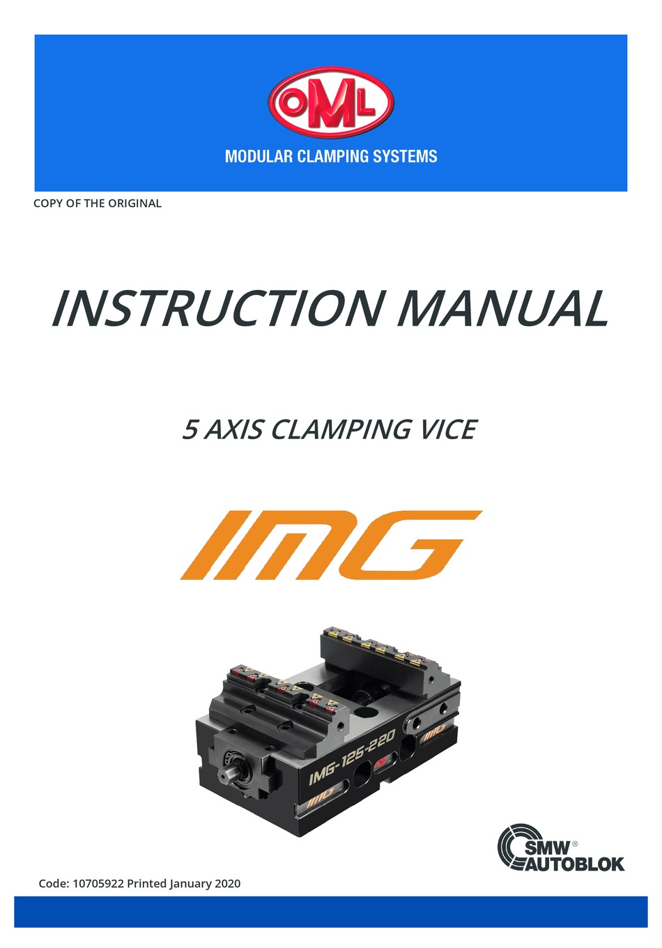 OML SMW AUTOBLOK IMG INSTRUCTION MANUAL Pdf Download | ManualsLib