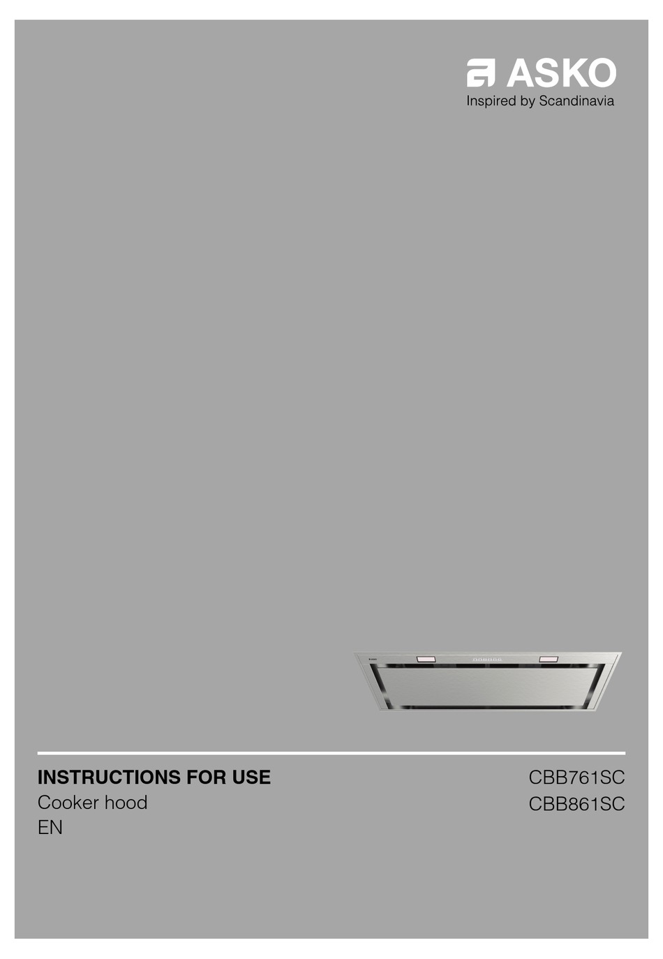 ASKO CBB761SC INSTRUCTIONS FOR USE MANUAL Pdf Download | ManualsLib