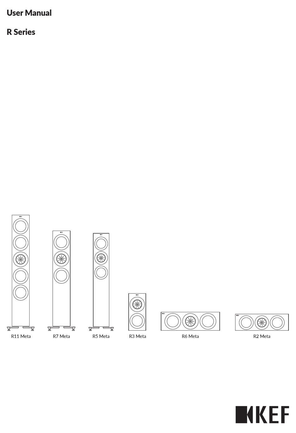 KEF R SERIES USER MANUAL Pdf Download ManualsLib KEF R SERIES USER MANUAL Pdf Download ManualsLib