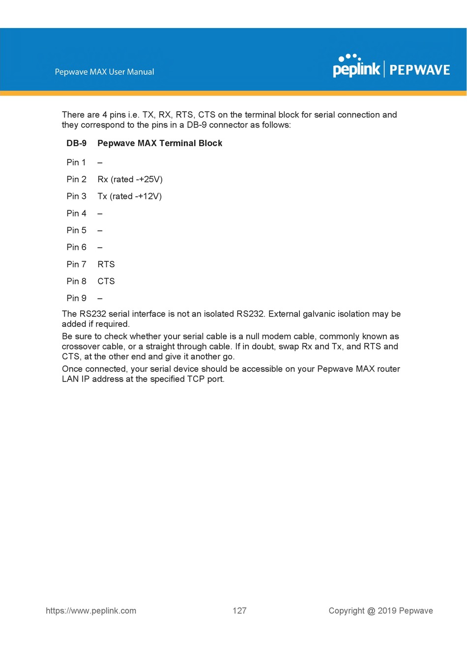 PEPLINK PEPWAVE MAX USER MANUAL Pdf Download | ManualsLib